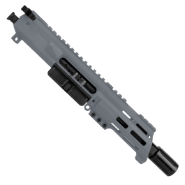 AR15 7.62x39 Blackout Micro Pistol Upper Assembly -Sniper Grey