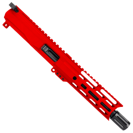 AR9 9mm Pistol Billet Upper Assembly 7" - Cerakote Red