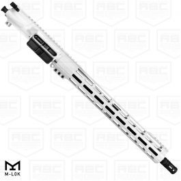 AR-15 7.62x39 Complete Upper Assembly 16" Barrel - White