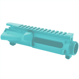 AR-15 Forged Stripped Upper Receiver - Cerakote Robins Egg